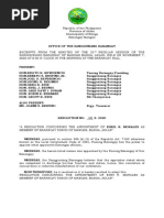 BDP Message of The Punong Barangay | PDF | Social Science | Finance ...