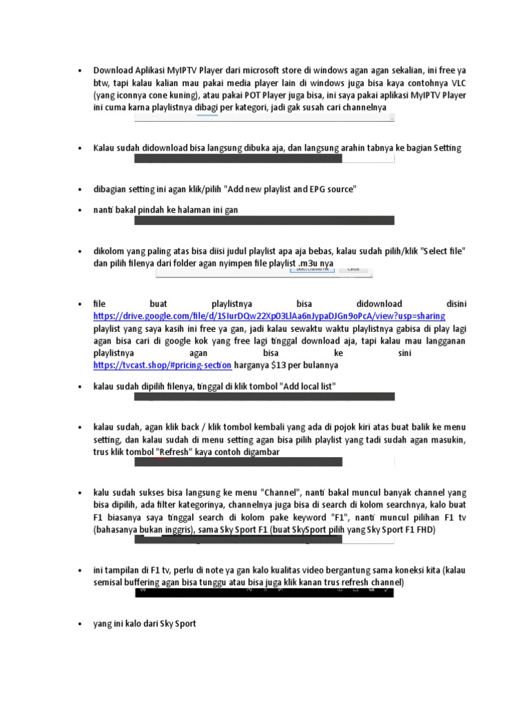 Setting IPTV | PDF | Komputer