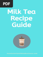 100s of Coffee Recipes | PDF | Coffee | Syrup