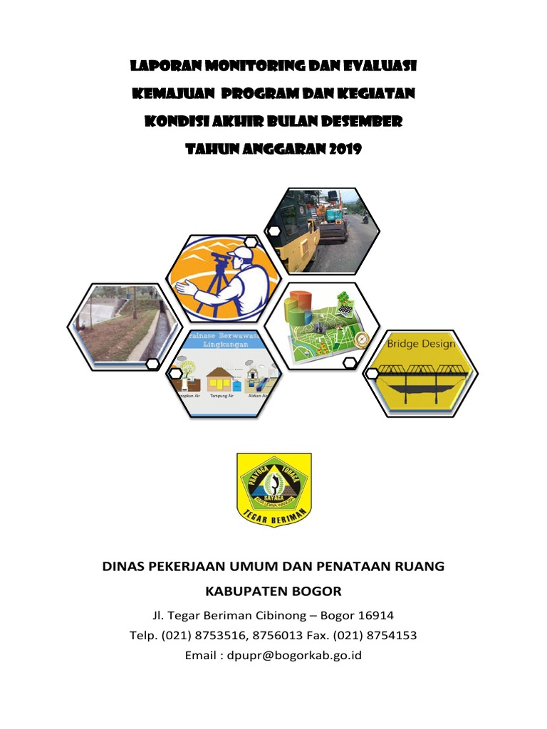 Laporan Evaluasi DPU Bogor 2019 | PDF | Bisnis | Sains & Matematika