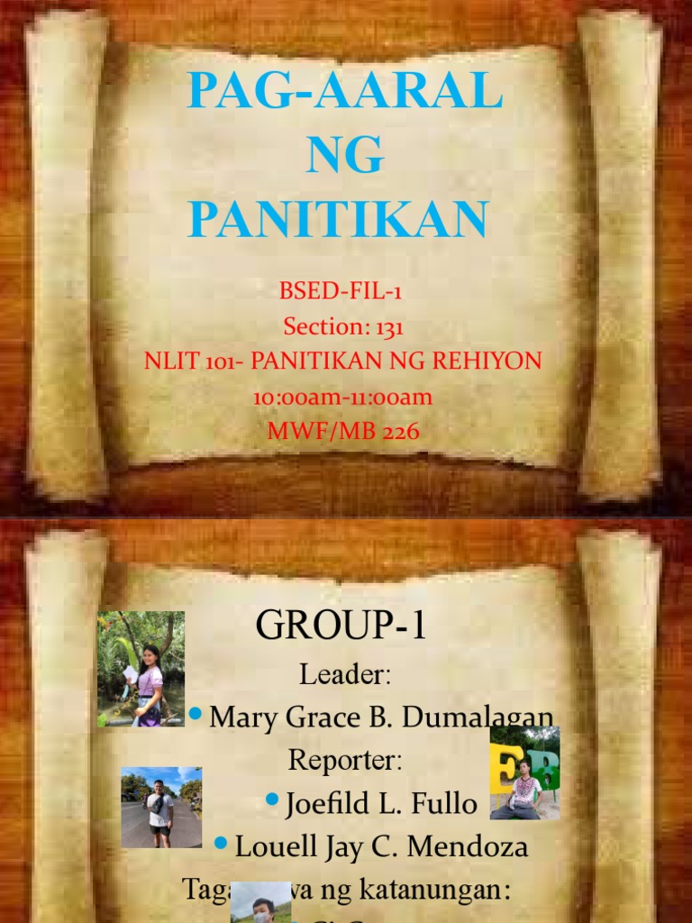 Pag Aaral NG Panitikan | PDF