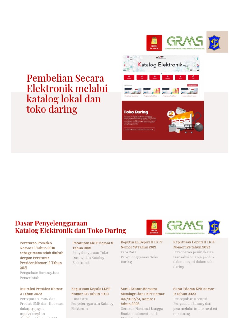 Toko Daring Dan Katalog Lokal | PDF