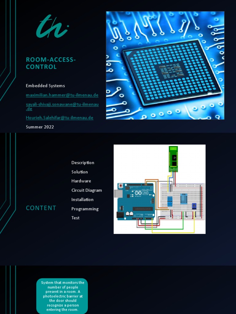 Room-Access-Control: Embedded Systems | PDF