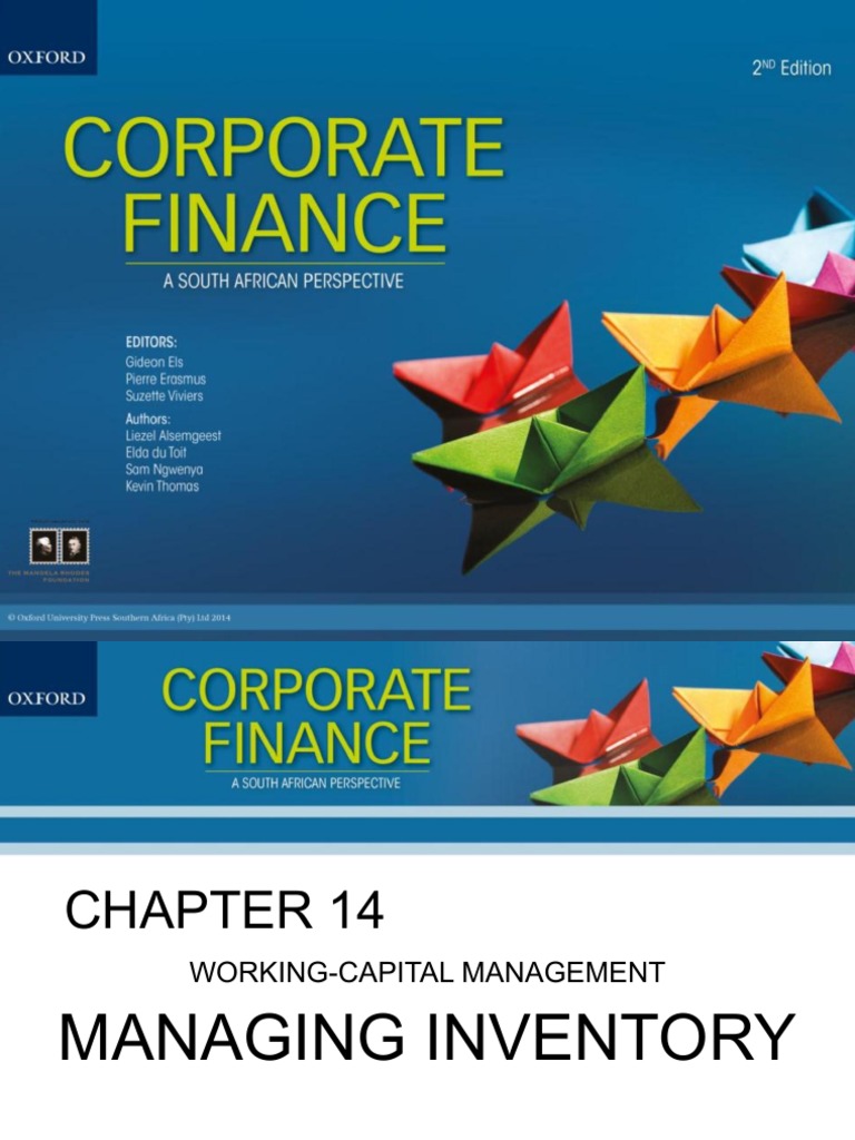Chapter 14 - Managing Inventory | PDF | Inventory | Corporations