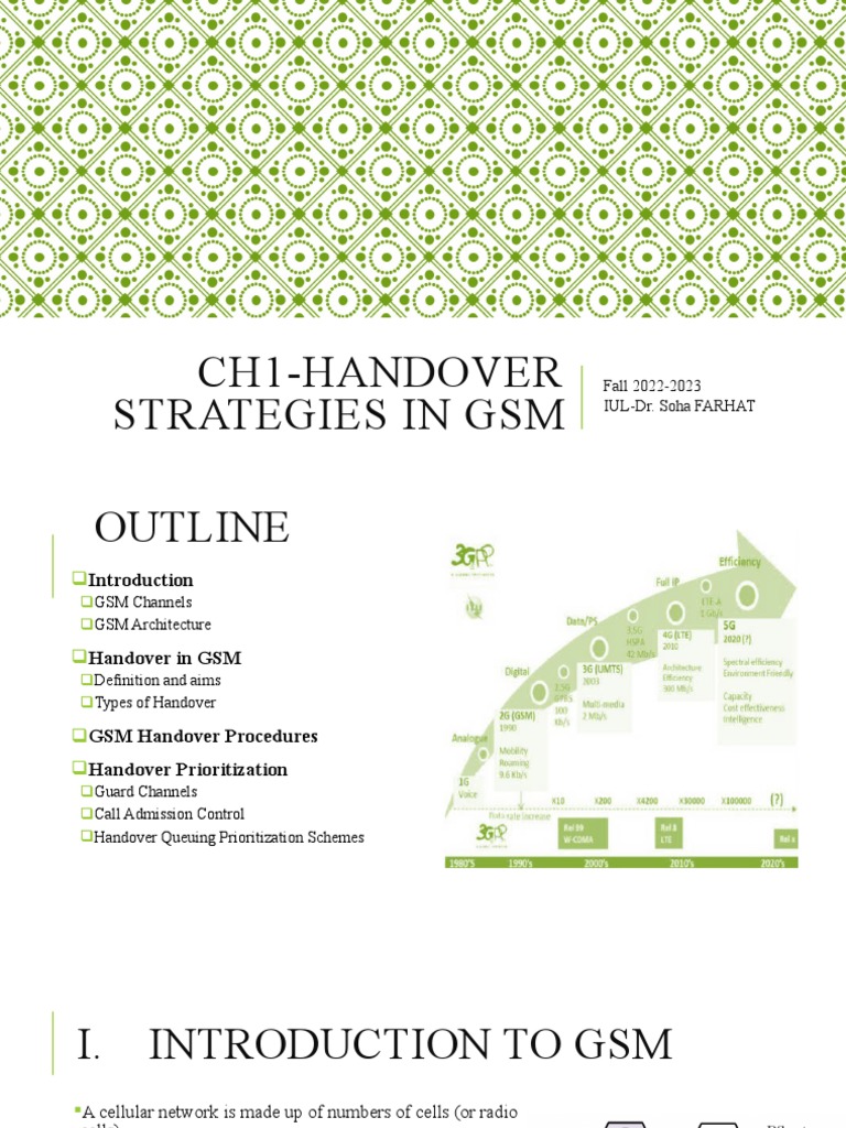 Ch1-Handover Strategies in GSM_mod | PDF | Telecommunications | Data ...
