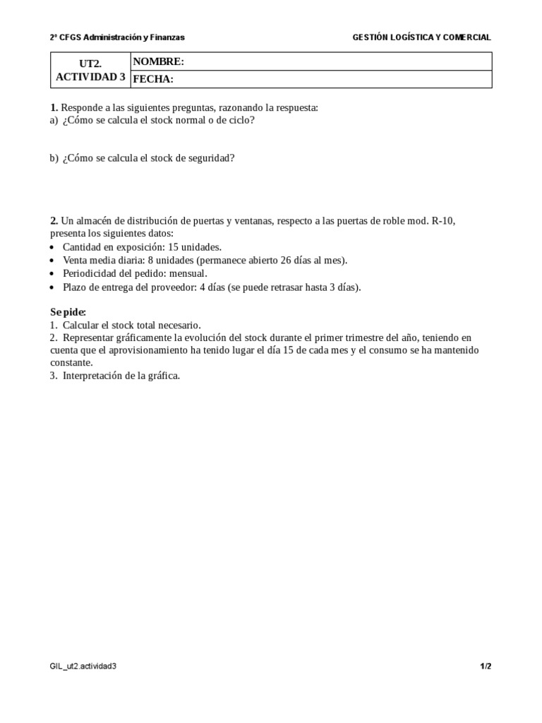 GIL Ut2 Actividad3 | PDF