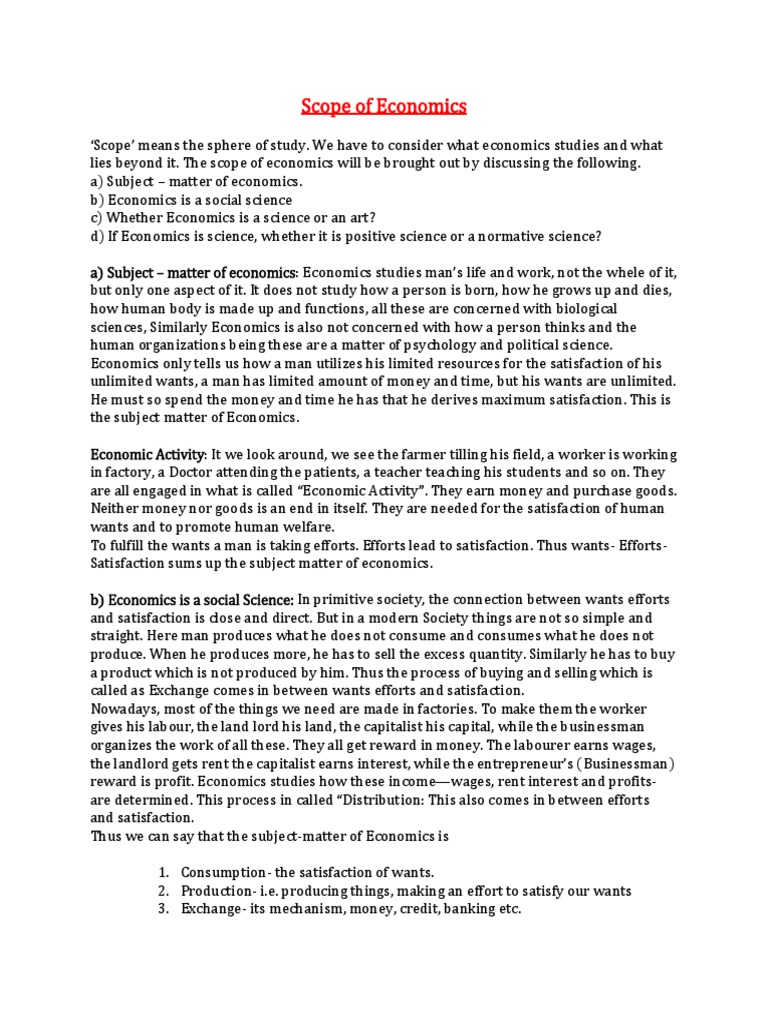 ECON 121 Printed Notes | PDF | Utility | Economic Surplus