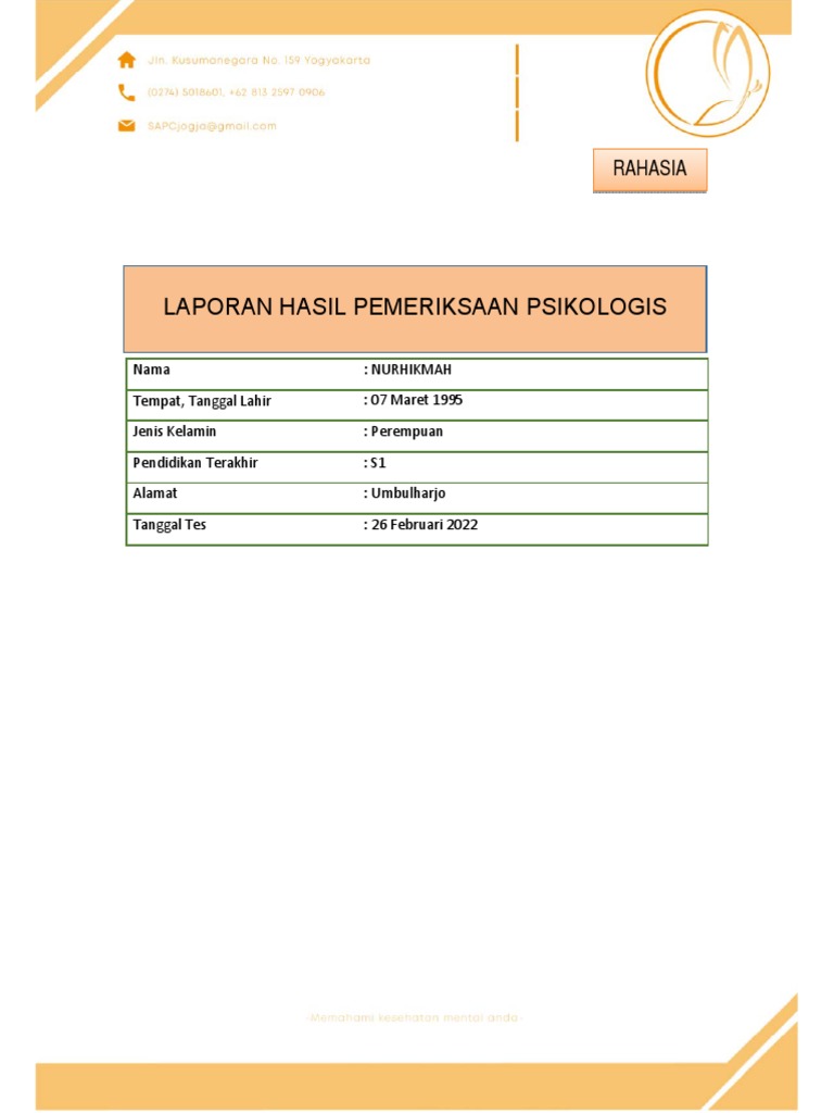 HPP Nurhikmah | PDF