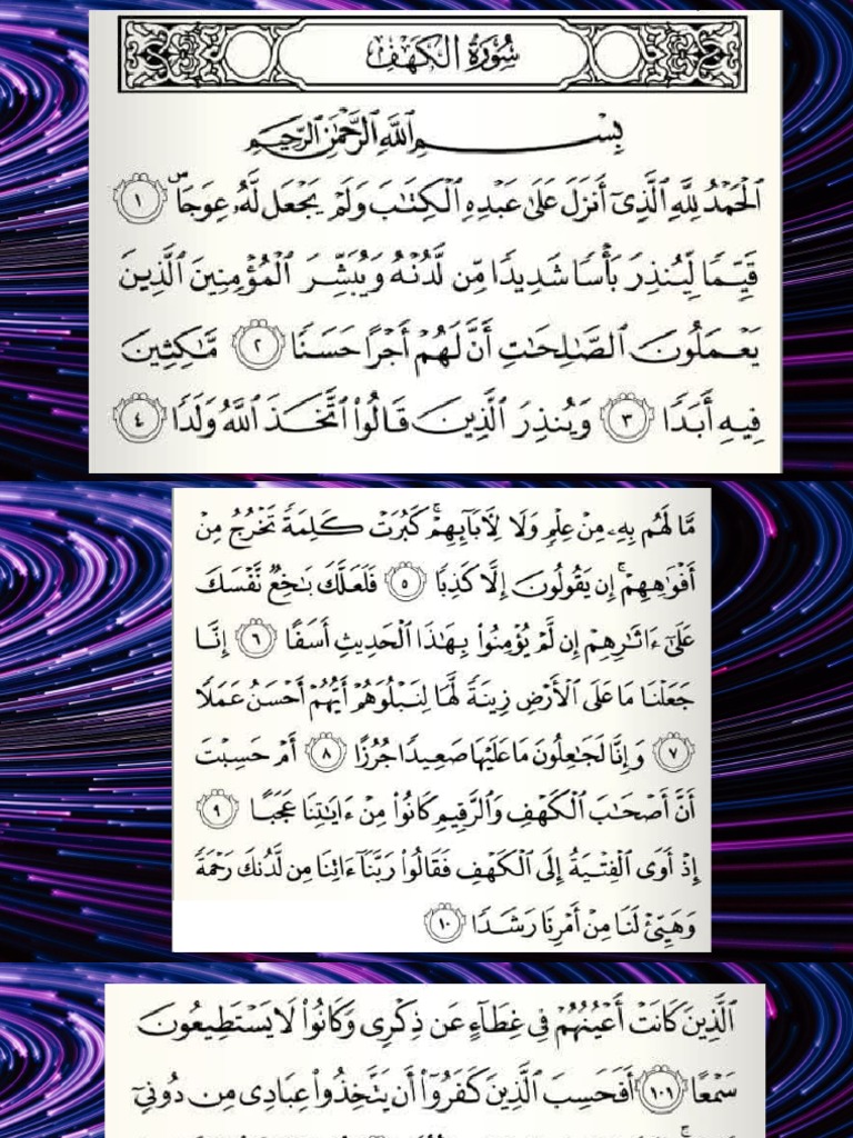 Surah Al Kahfi | PDF