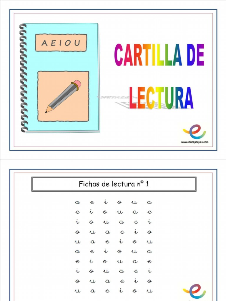 Cartilla de Lectura 01 20 | PDF
