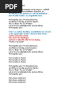 UCCP Hymn: Why We Are UCCP | PDF