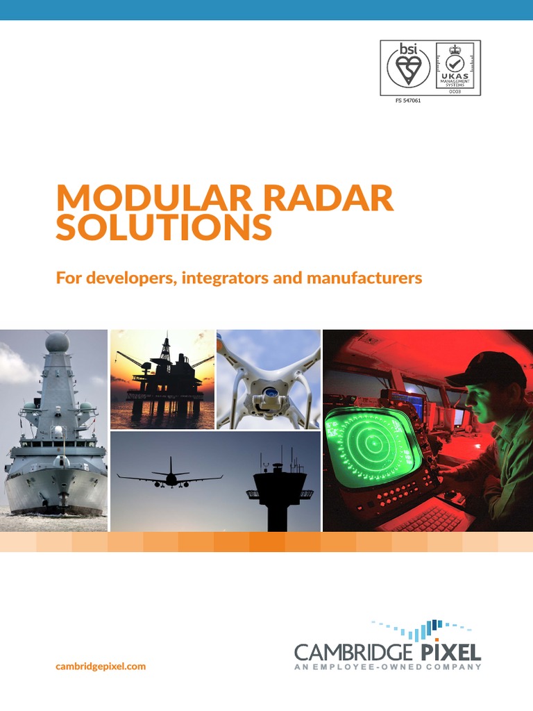 Modular Radar Solutions Overview | PDF | Radar | Microsoft Windows
