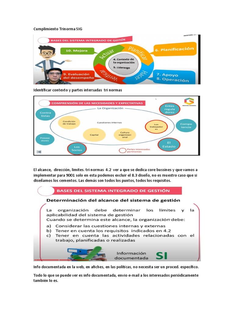 Check Trinorma | PDF | Planificación