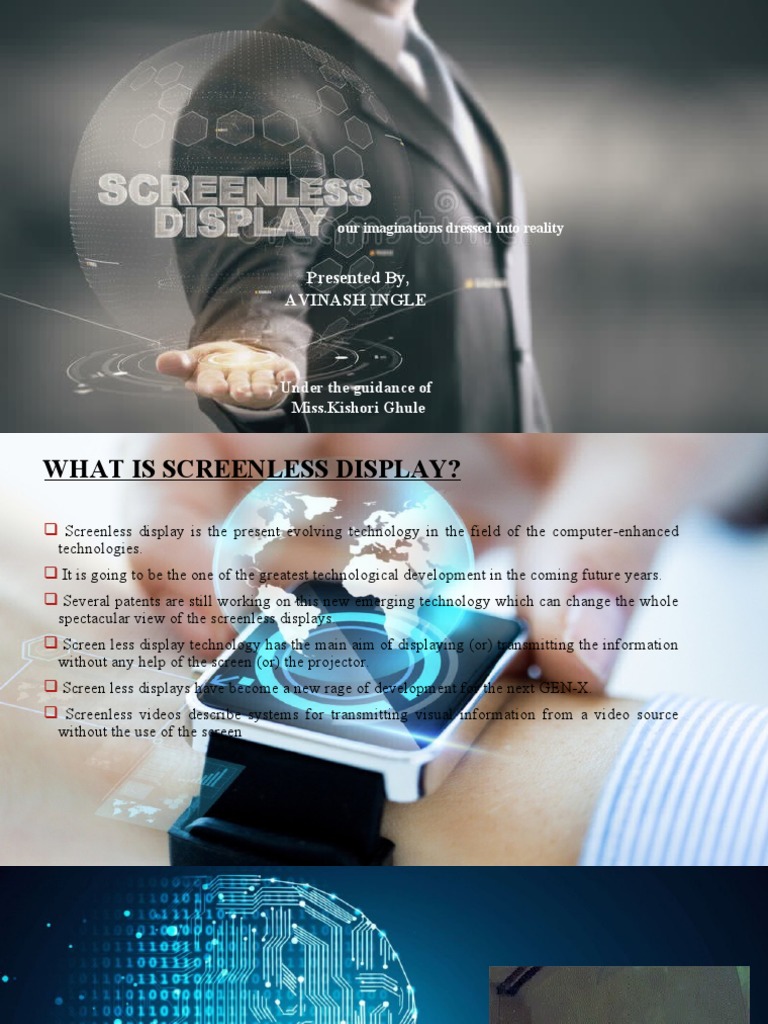 New Screenless Display | PDF | Stereoscopy | Retina
