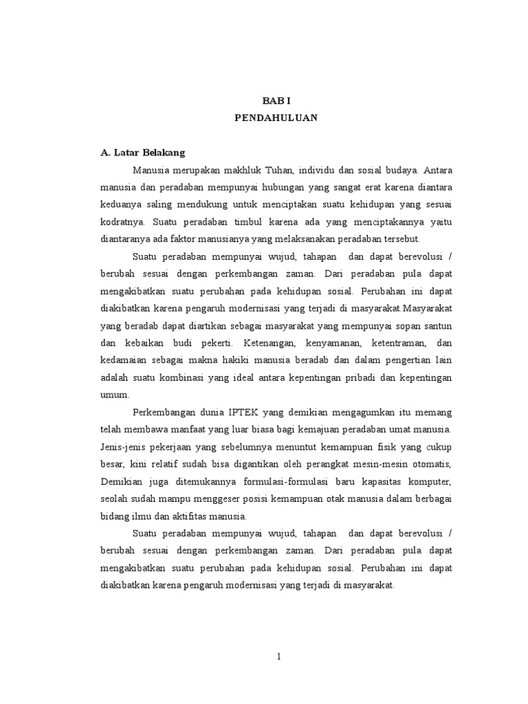 Hakikat Manusia Dan Peradaban Dinamika Dan Peradaban Global | PDF
