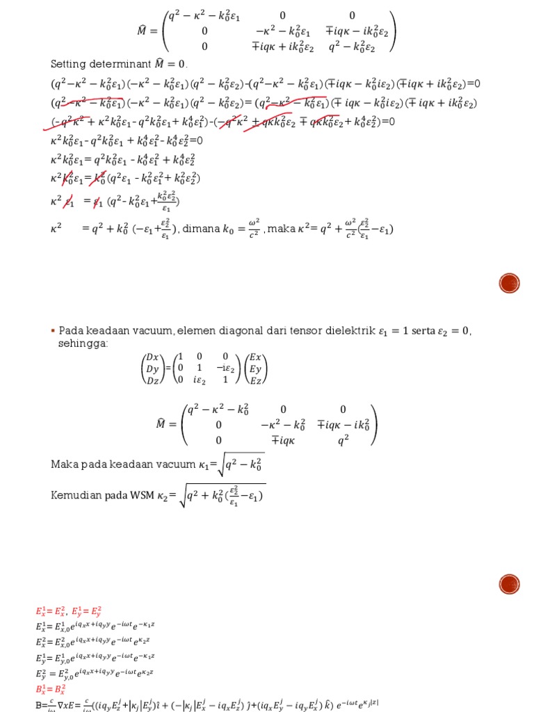 Dispersion Relation | PDF