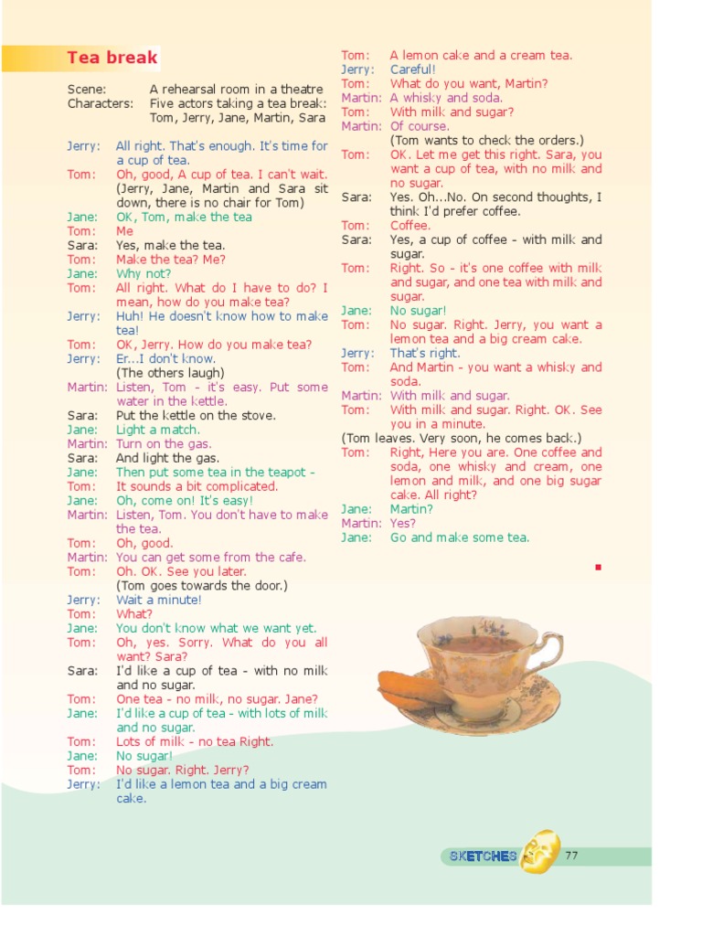 Tea Break | PDF