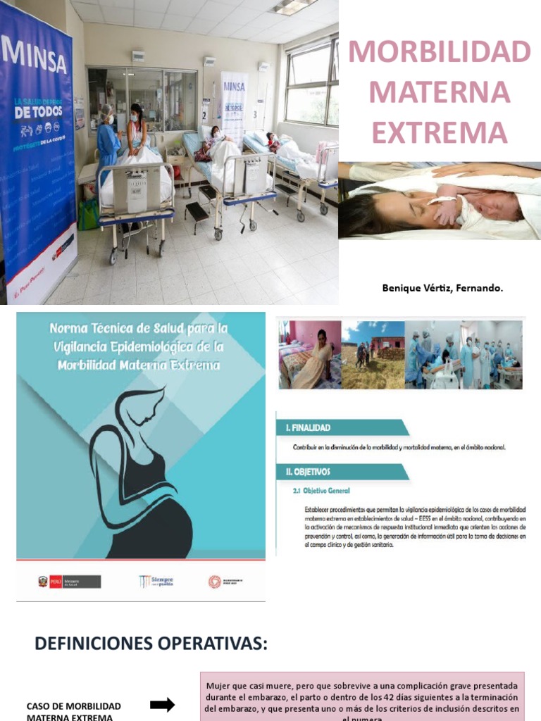 Morbilidad Materna Extrema | Descargar gratis PDF | Muerte materna | El ...