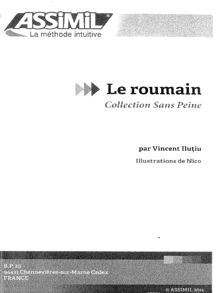 Le Roumain Collection Sans Peine | PDF