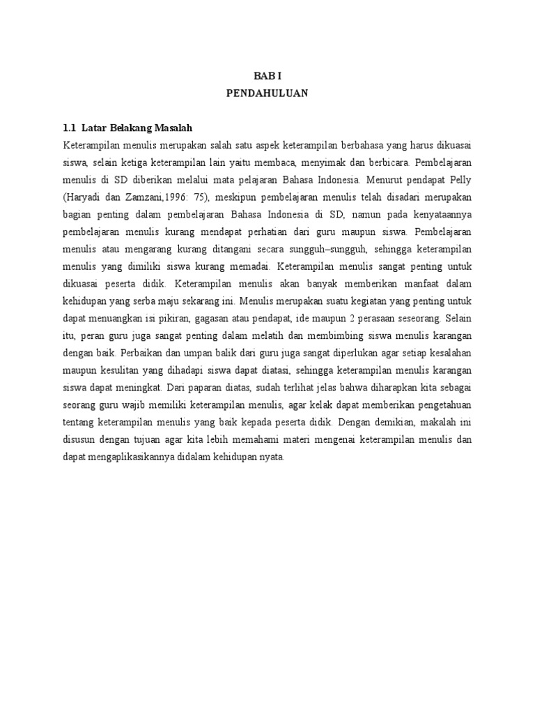 Makalah PDGK4101 | PDF | Seni & Disiplin Bahasa | Sains & Matematika