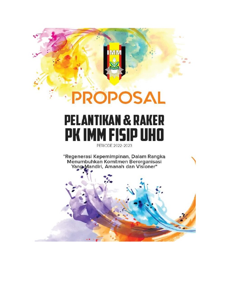 Proposal Imm Fisip Fix | PDF