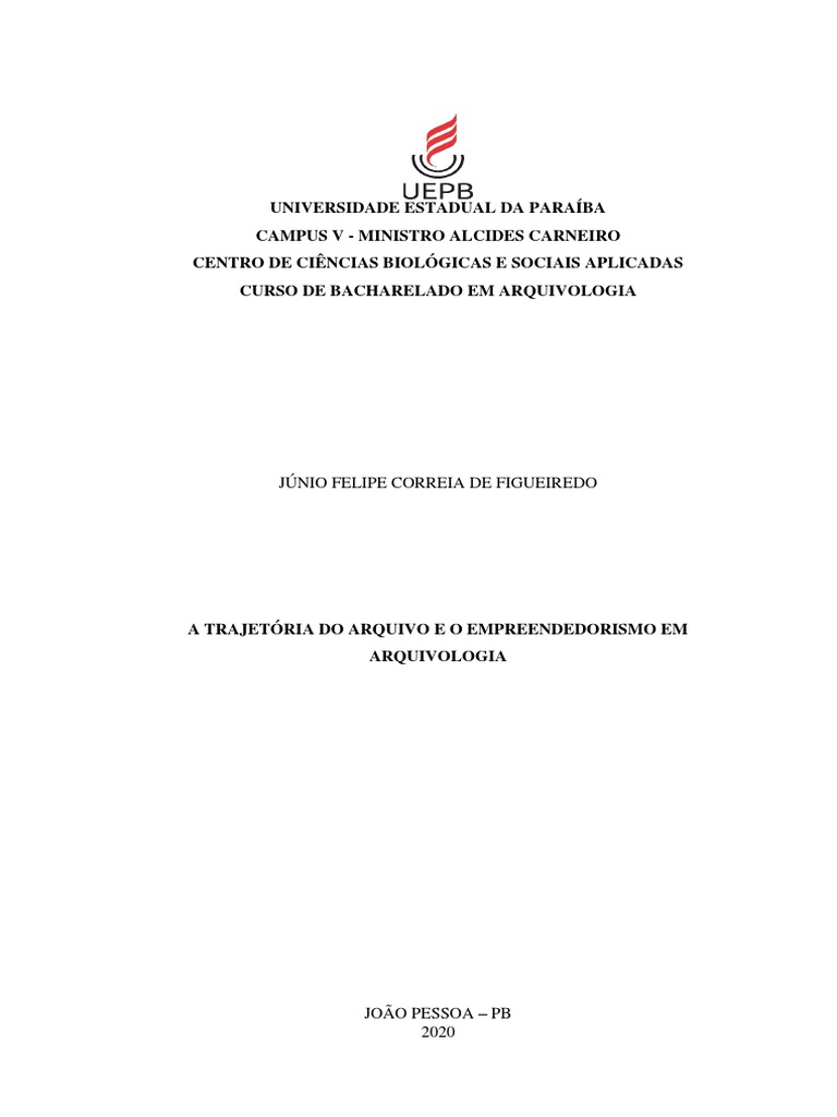 PDF - Júnio Felipe Correia de Figueiredo | PDF | Arquivista ...