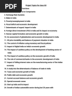 Economics Project On Government Budget - Class 12 CBSE PDF | PDF