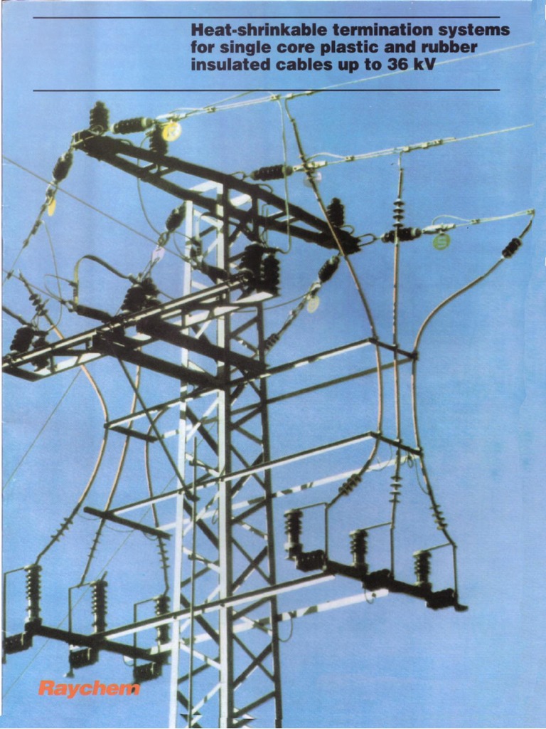Raychem Single Core Termination Up To 36 KV | PDF