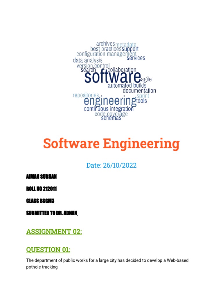 Software | PDF | Reliability Engineering | Use Case