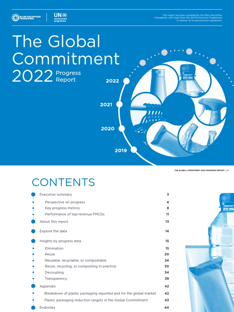 Global Commitment 2022 Progress Report | Download Free PDF | Reuse ... Global Commitment 2022 Progress Report | Download Free PDF | Reuse ...