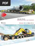 Goldhofer Heavy-Duty Modules Overview | PDF | Trailer (Vehicle) | Steering