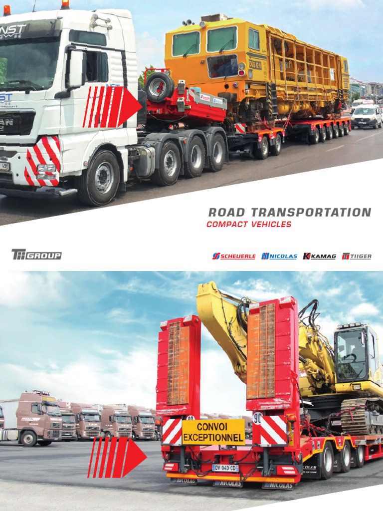 TII Group: Leaders in Heavy Transport | PDF | Trailer (Vehicle) | Semi ...