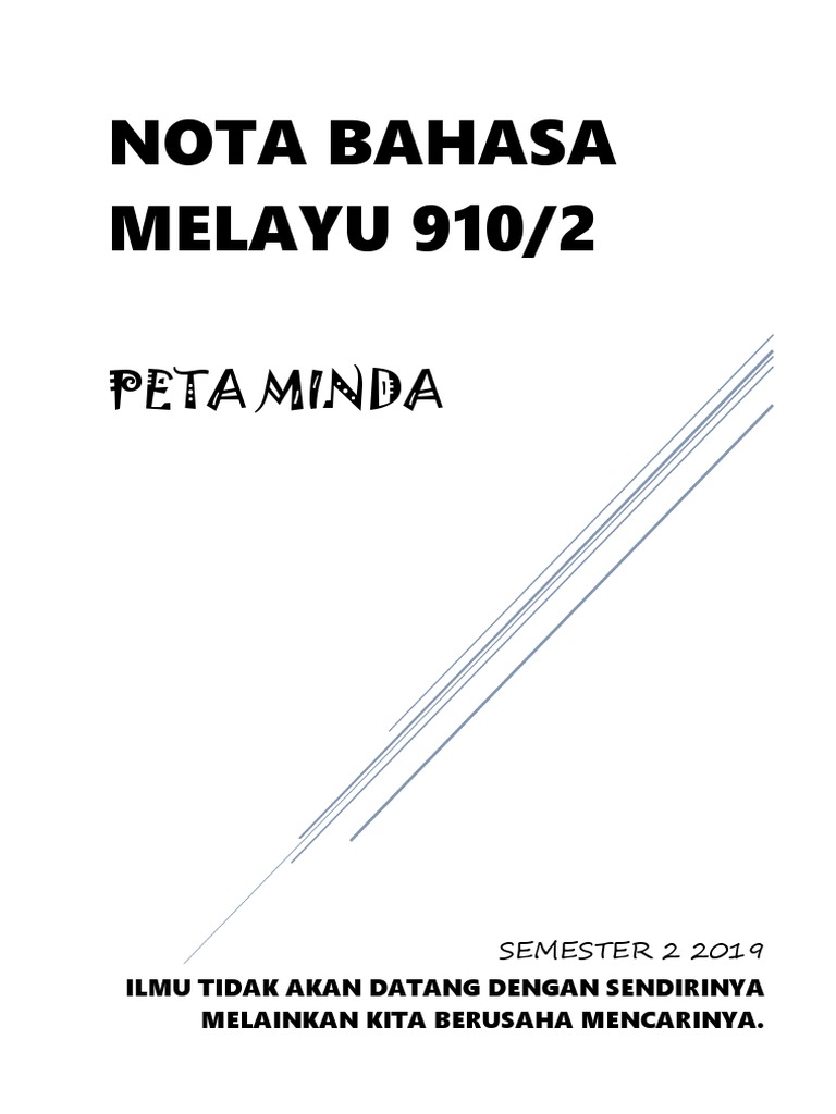 Nota BM Sem 2 | PDF