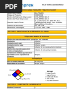 Norma NFPA 400 | PDF | Mercancías peligrosas | La seguridad