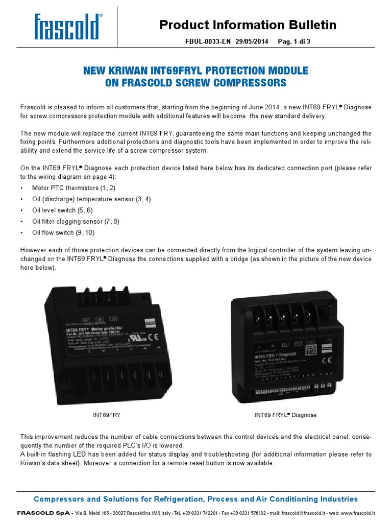 Manual INT69 FRYL® Diagnose - Fbul-0033-En | PDF | Programmable Logic ...
