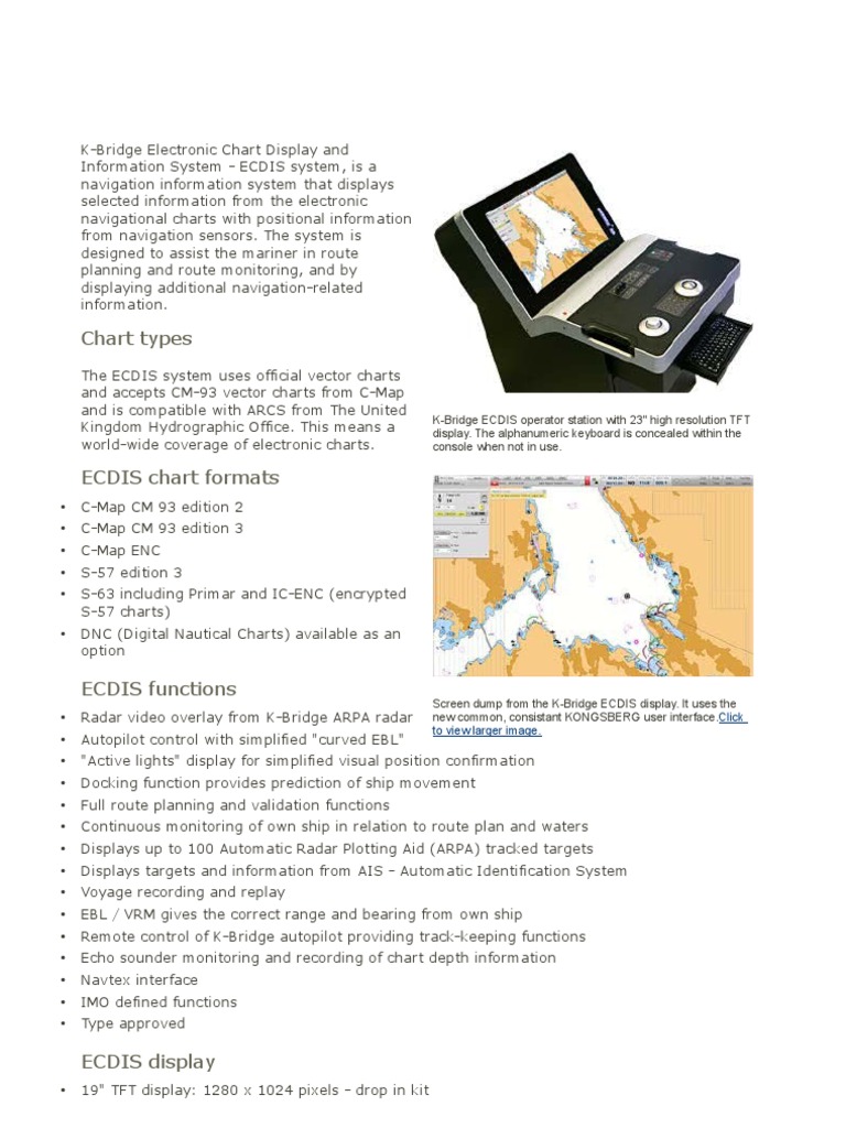 Ecdis | PDF | Electronics | Electrical Engineering
