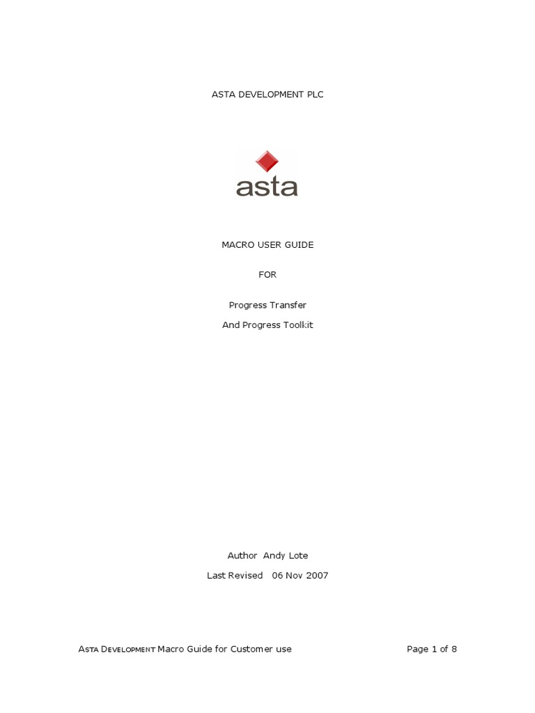 Progress Transfer User Guide Pdf Icon Computing Visual Basic