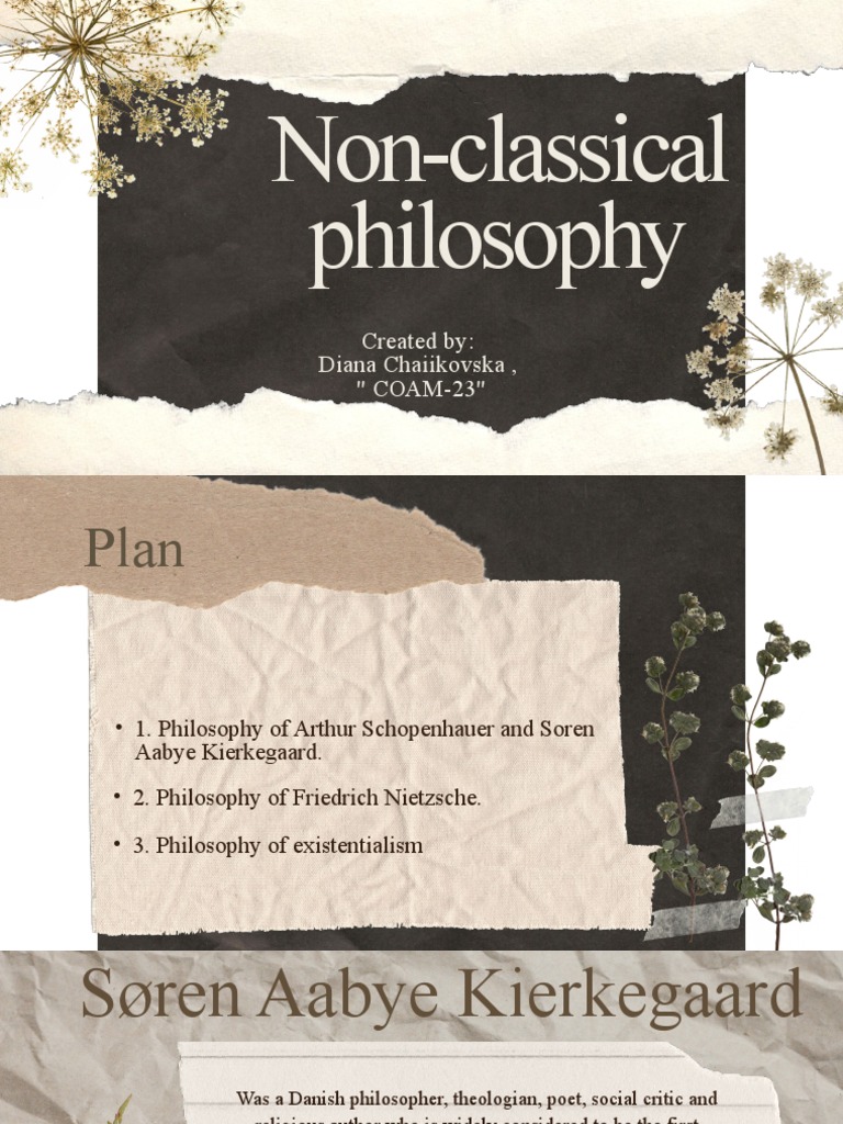 Non-Classical Philosophy | PDF | Existentialism | Martin Heidegger