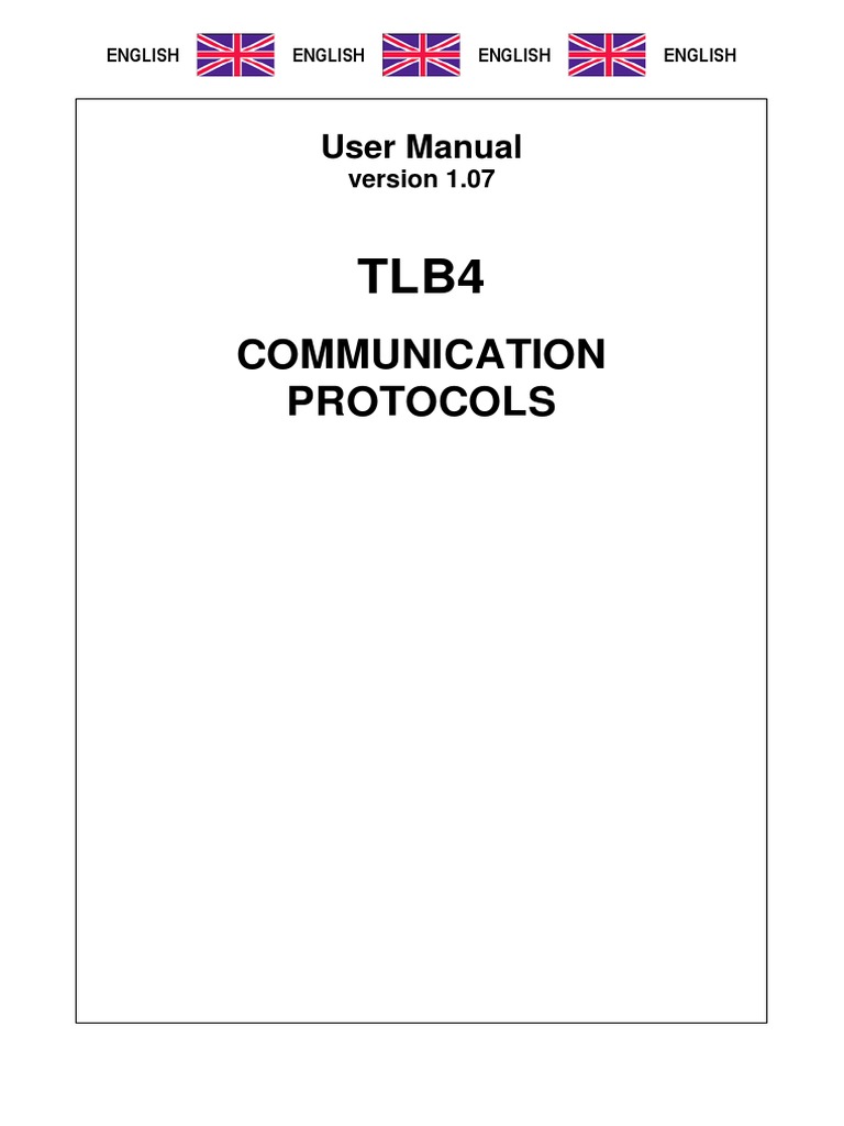 TLB4 Protocols Manual EN 1 | PDF | Internet Protocols | Programmable Logic Controller