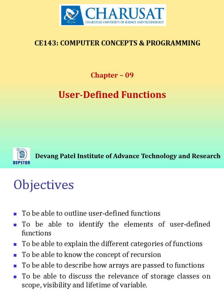 Chapter 9 Pdf Subroutine Parameter Computer Programming