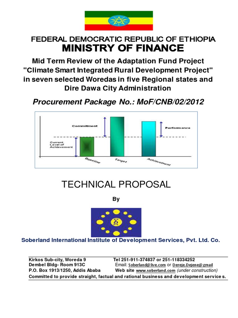 Technical Proposal For - Mid Term Review of The Adaptation Fund Project ...