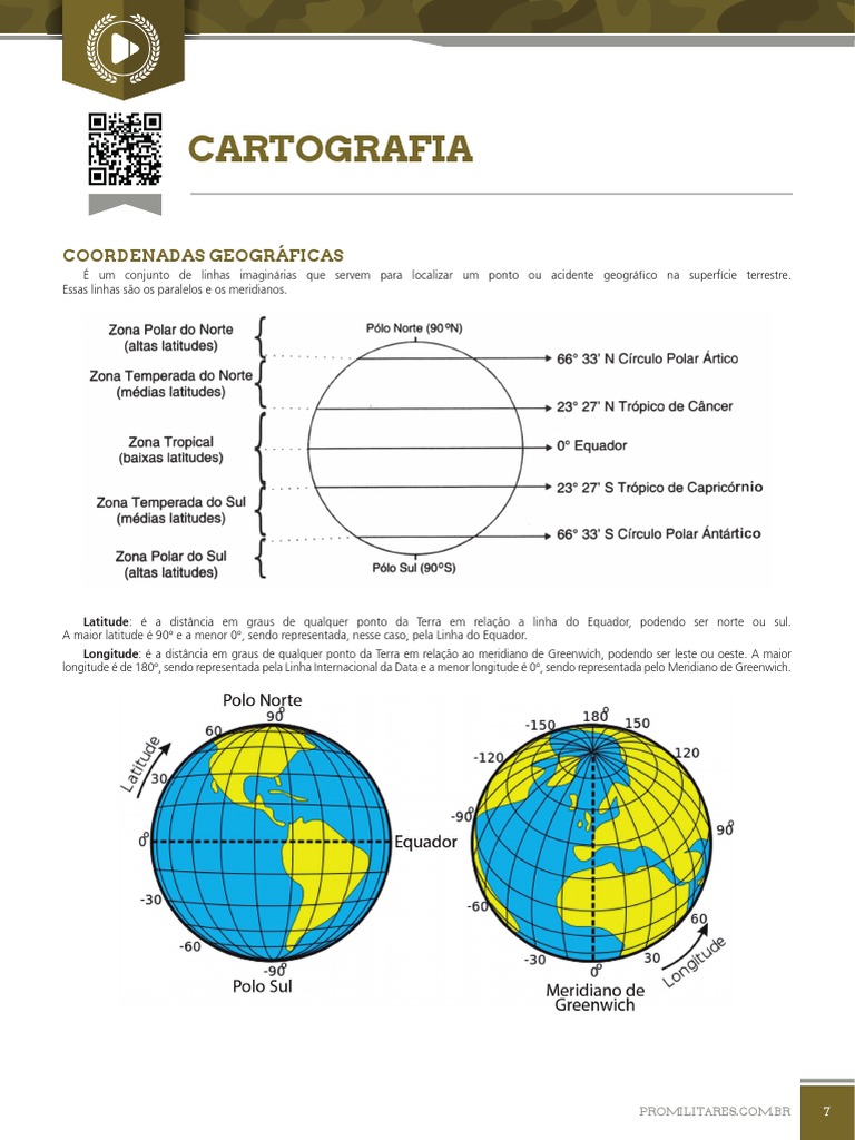 Cartografia Pro Militares | PDF | Inclinação orbital | Mapa