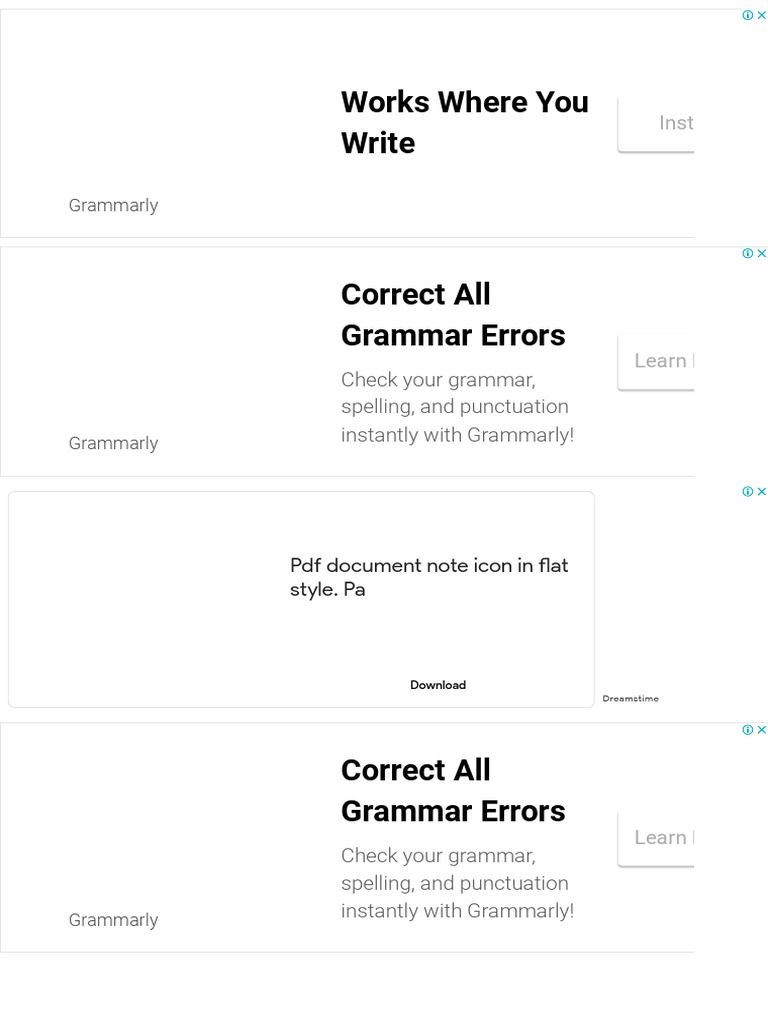 Instant Grammar Check with Grammarly | PDF