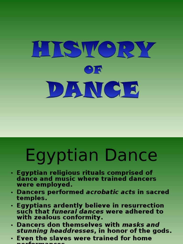 History of Dance | Download Free PDF | Dances | Philippines