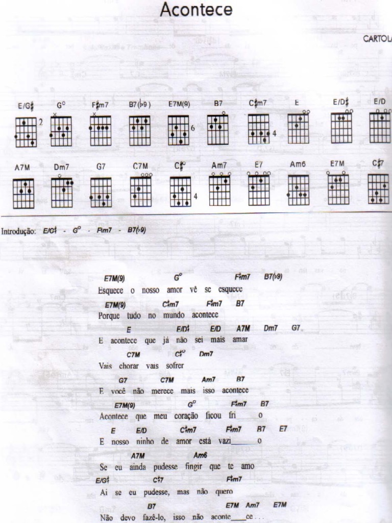 Songbook Cartola | PDF