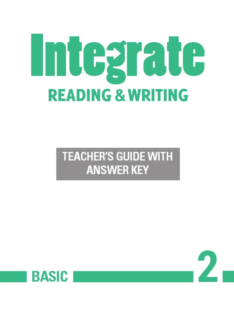 Integrate Reading Writing Basic 2 TG | PDF | Reading Comprehension ...