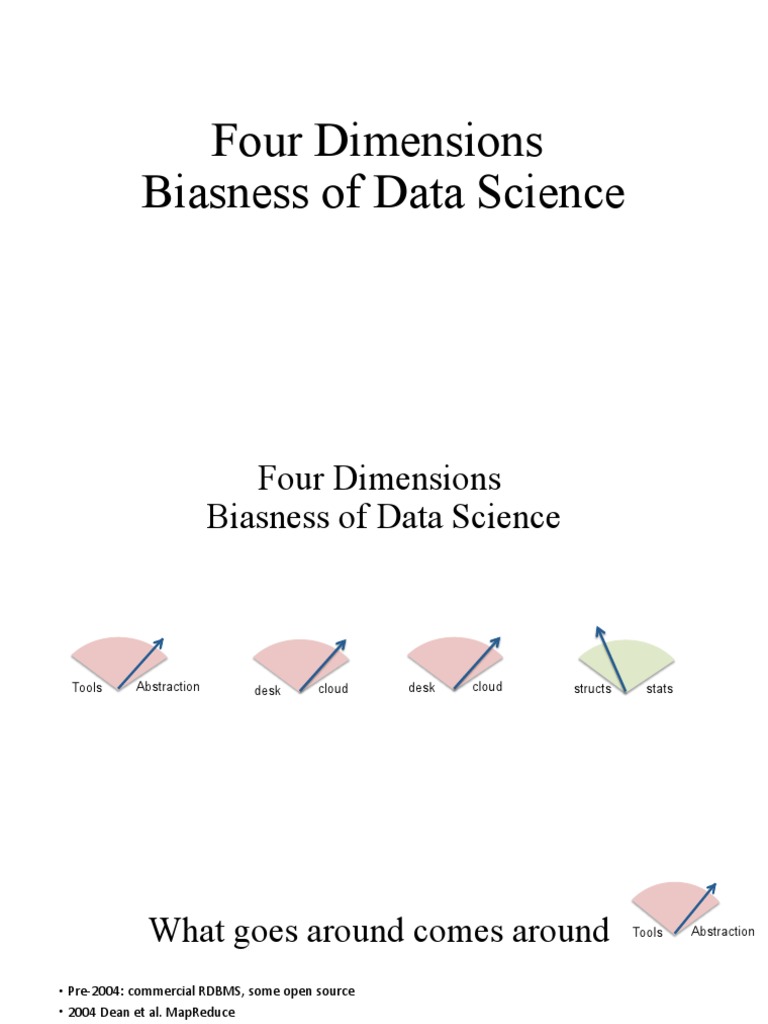 Data Science Lecture 2 Four Dimensions | PDF | Apache Hadoop | Big Data