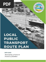 Local Public Transport Route Plan Overview | PDF