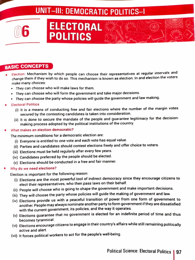Politics: Electoral 06 | PDF | Elections | Voting