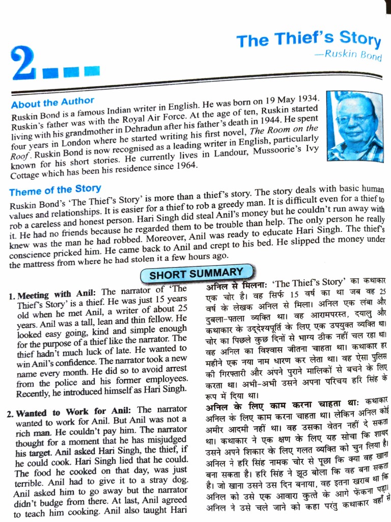 The Thief Story | PDF | Theft